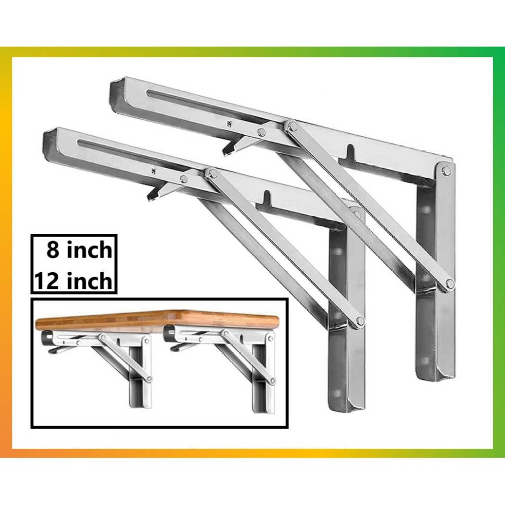 SIKU Premium Wall Folding Table Hinge Elbow Bracket | Shopee Malaysia