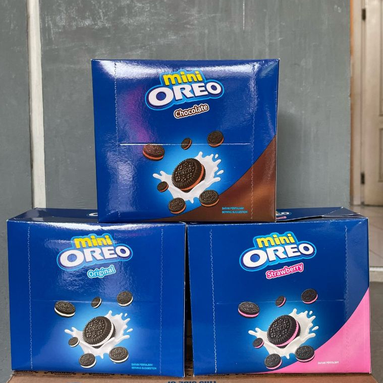 Oreo MINI BISCUITS 3 VARIANT FLAVORS CONTAINS 10 PCS | Shopee Malaysia