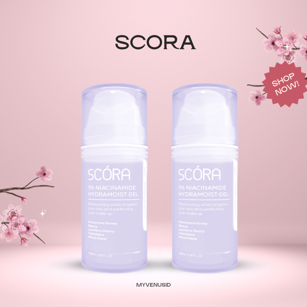 (TWIN Pack) SCORA 5% Niacinamide Hydramoist Gel 100ml | Shopee Malaysia