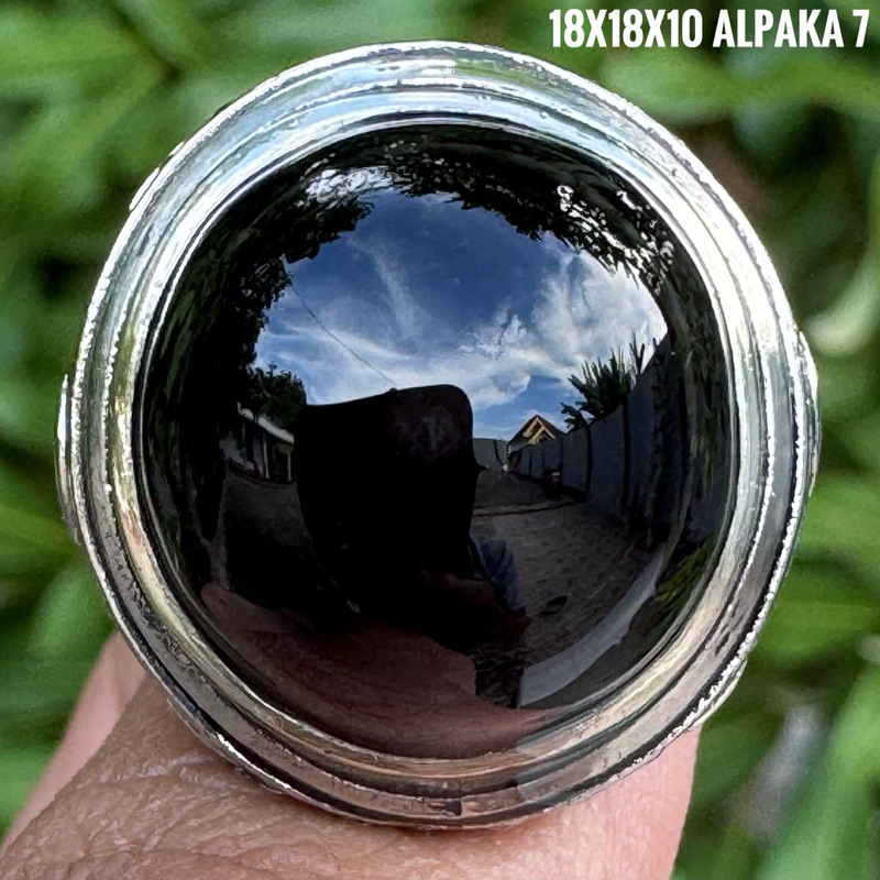 Sulaiman Mata Natural Agate Ring | Shopee Malaysia