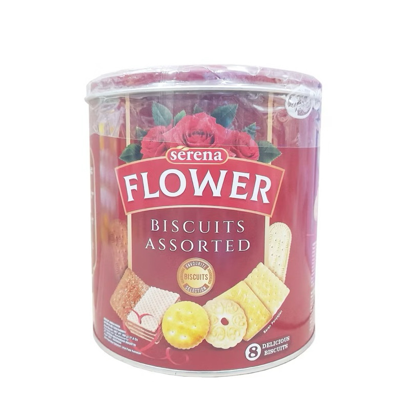 Serena flower biscuit assorted 500gr | Shopee Malaysia