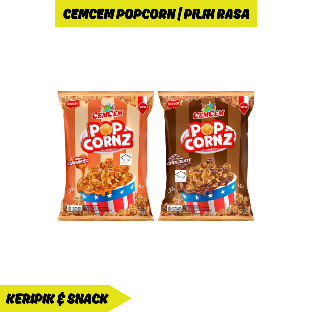CemCem Popcorn Popcorn with Sweet Corn Various Flavors Choose from ...