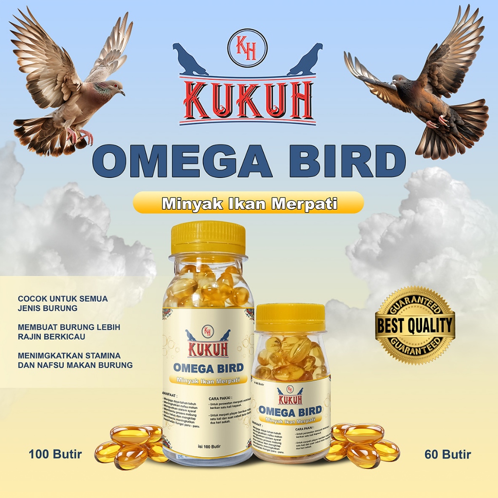 OMEGA Premium Pigeon Oil for Birds, Chickens and Other Poultry (Steamed ...