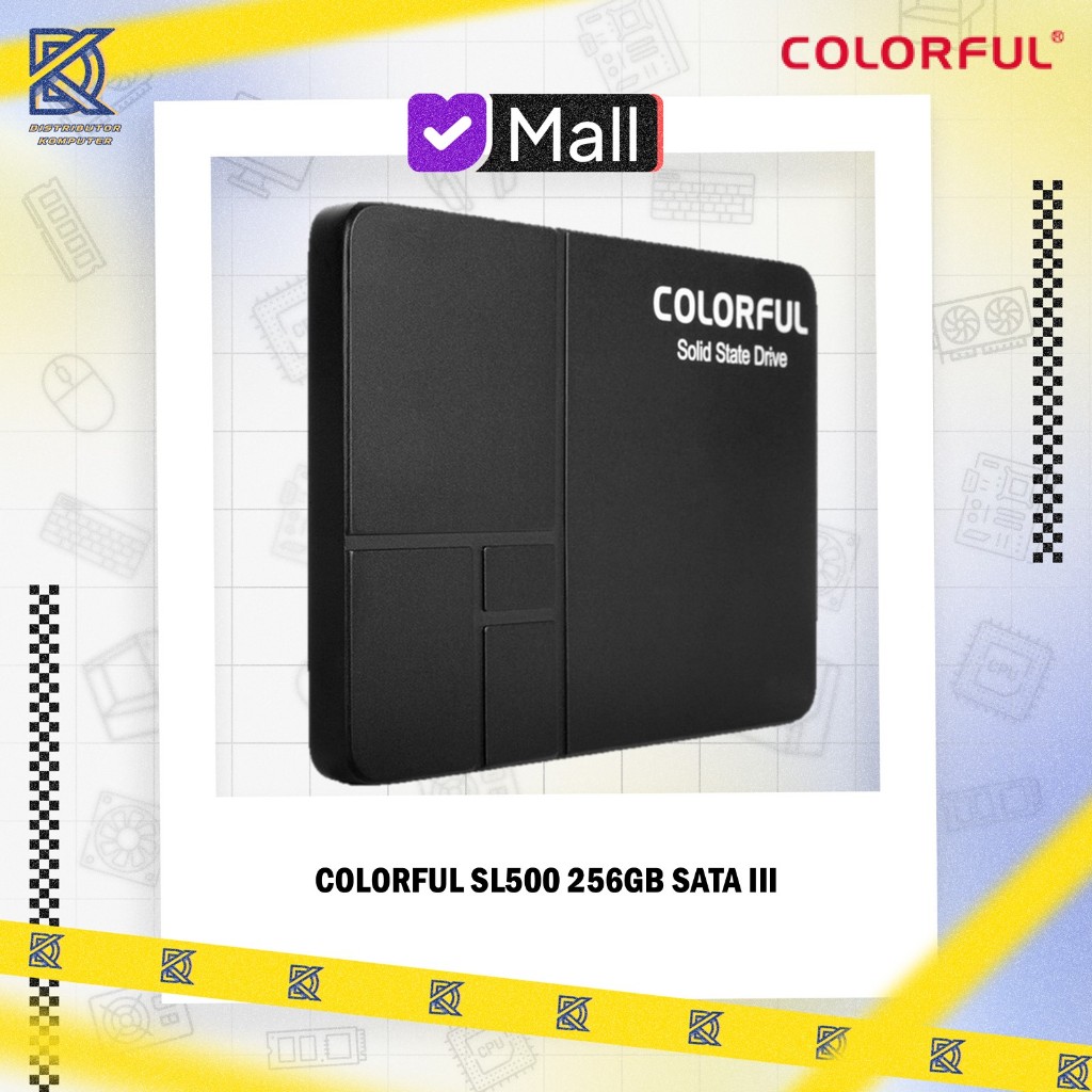 Colorful SSD SL500 256GB SATA III 2.5" | Shopee Malaysia