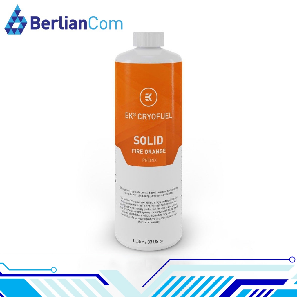Ekwb EK CryoFuel Solid Fire Orange (Premix 1000mL) | Shopee Malaysia