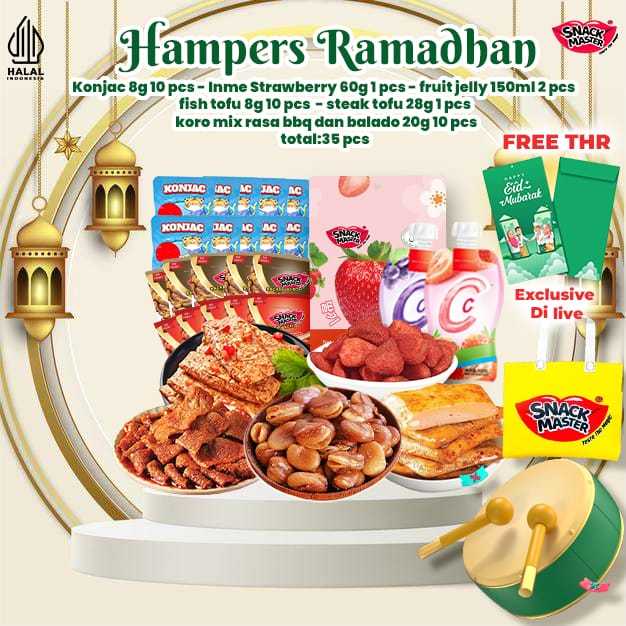 [SPECIAL Hampers RAMADHAN Snack Package Get 35 pcs / Snack Package 15 ...