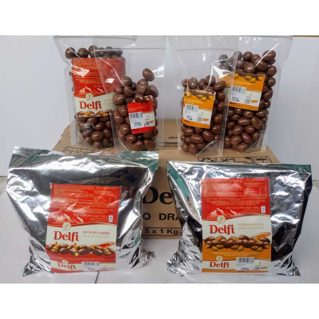 Delfi cashew / almond 1kg delfi chocolate 1 kg | Shopee Malaysia