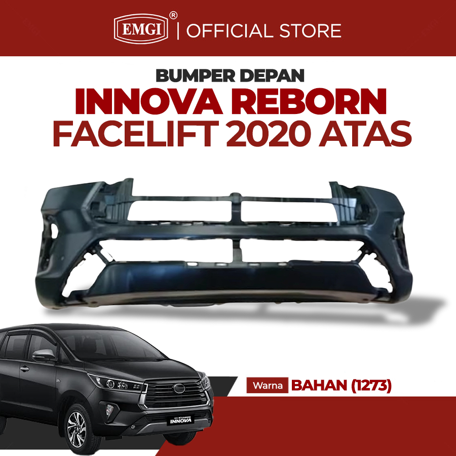 Emgi - Front Bumper Bumper Innova Reborn Facelift 2020 2021 2022 2023 ...