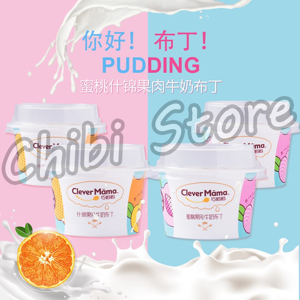 [2 Flavor Variants] Clever Mama Pudding 85g - Milky Pudding Classic ...