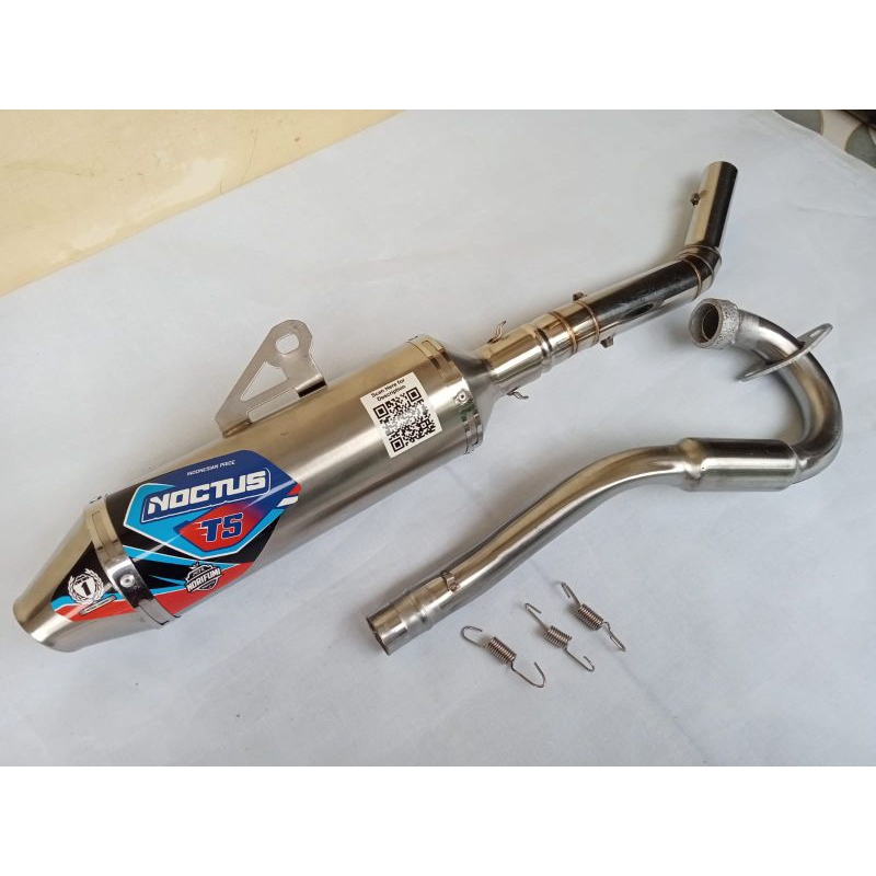 Exhaust Racing Noctus T5 38mm Set For KLX 150 D-Tracker 150 WR 155 CRF ...