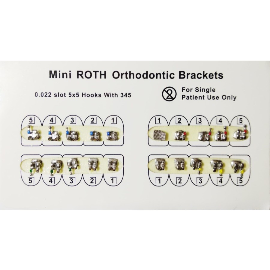 ONEMED Fancy Mini Roth Bracket Envelope / Metal Stirrup | Shopee Malaysia