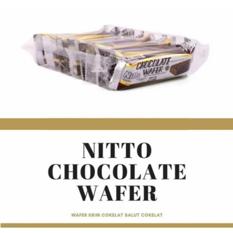 Nissin Nitto Chocolate Wafer Chocolate Nissin | Shopee Malaysia