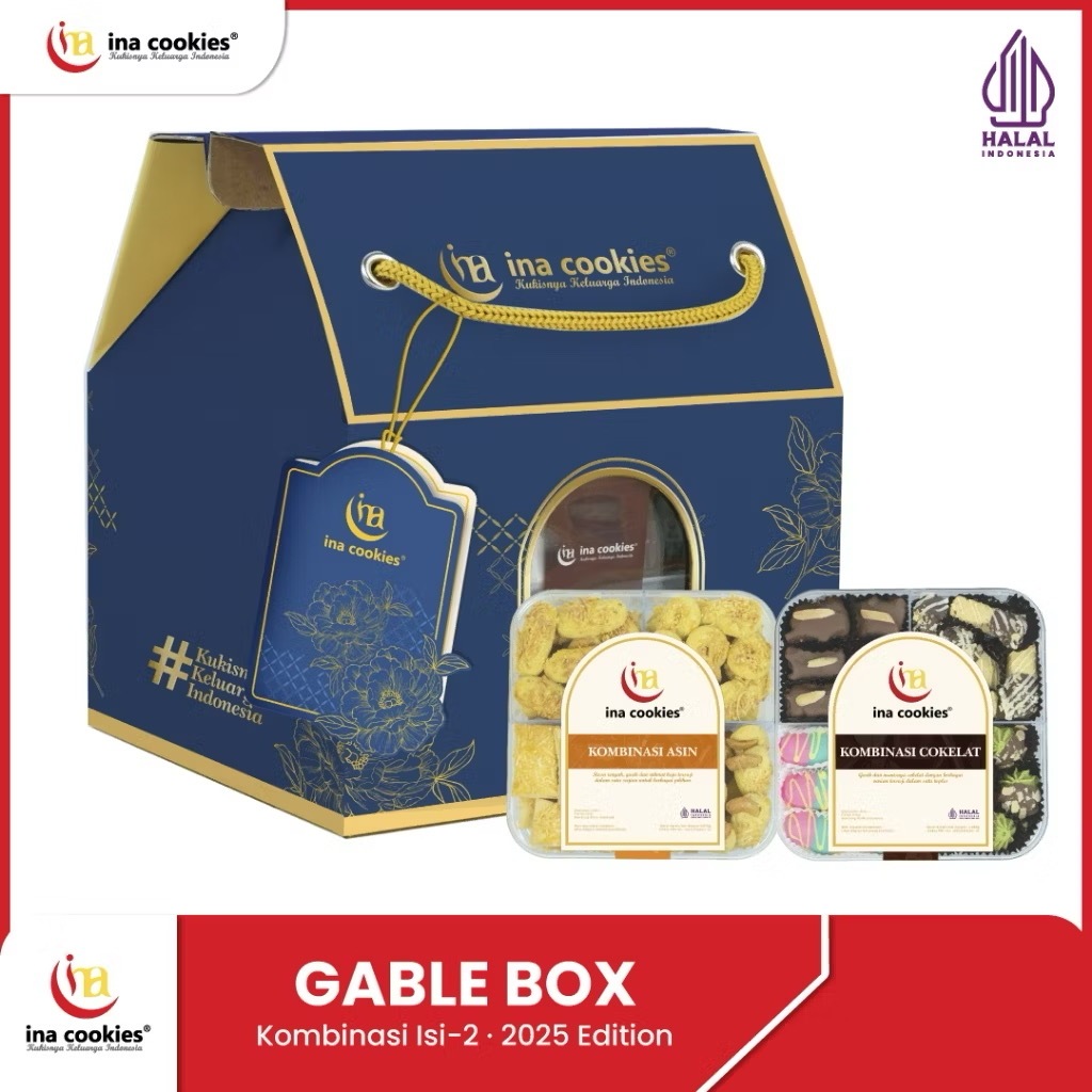 Ina Cookies Hampers Gable BOX COMBINATION (BOX ONLY) | Shopee Malaysia