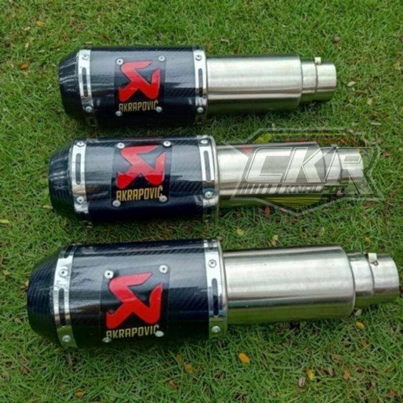 Akrapovic GP M1 Lorenzo Silincer Racing Exhaust Only Carbon Slincer Inlet 50mm | Shopee Malaysia