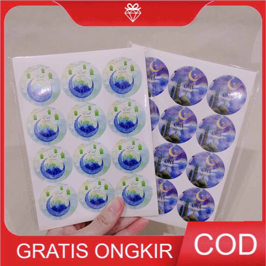 Eid Al-Fitr Stickers - LL304 Ramadhan Stickers | Shopee Malaysia