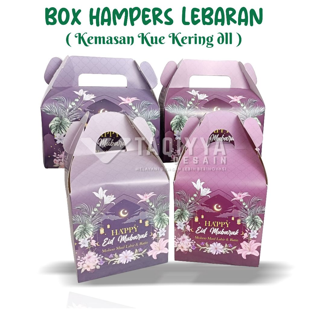Double BOX LEBARAN / BOX HAMPERS EID UL FITRI / PAPERBAG GIFT DUS ...