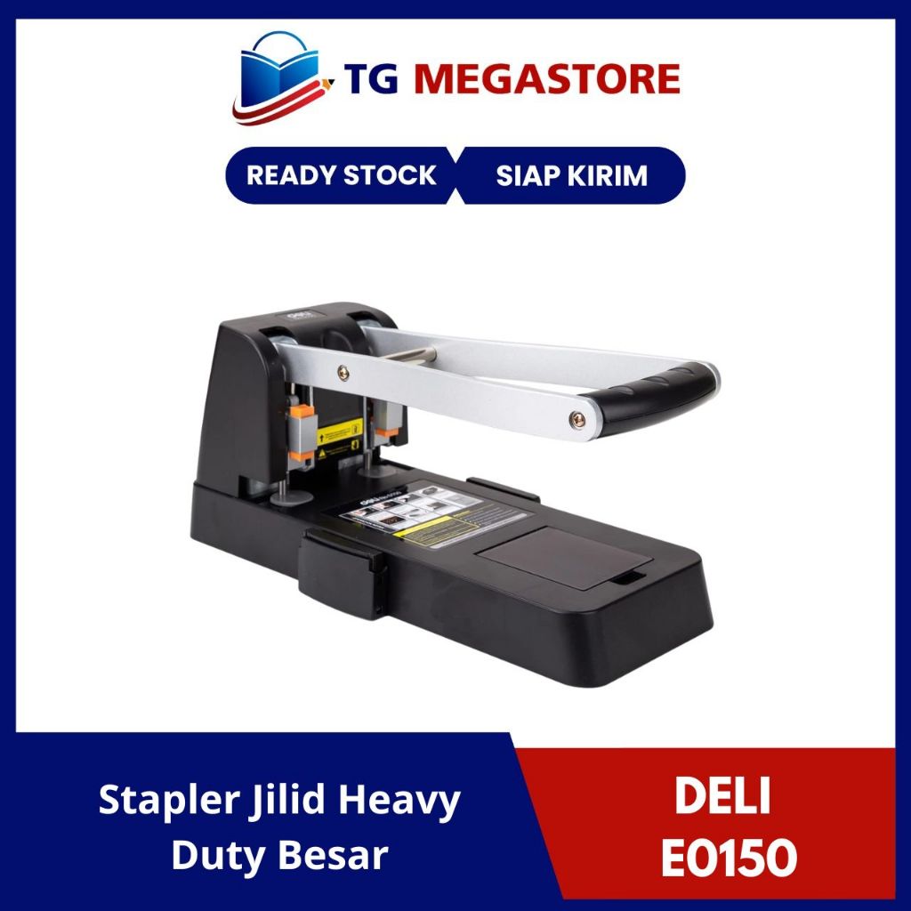 Deli Heavy Duty Large Binding Stapler - E0150 | Shopee Malaysia
