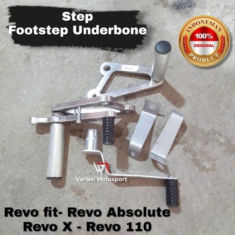 Step Footstep Underbone Revo fi Revo X Revo 110 Revo Absolute | Shopee ...