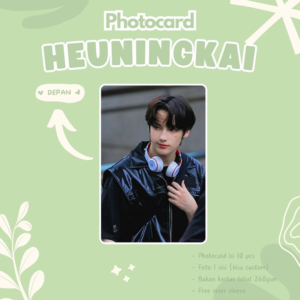 (10 Pcs) PHOTOCARD HEUNINGKAI TXT | Shopee Malaysia