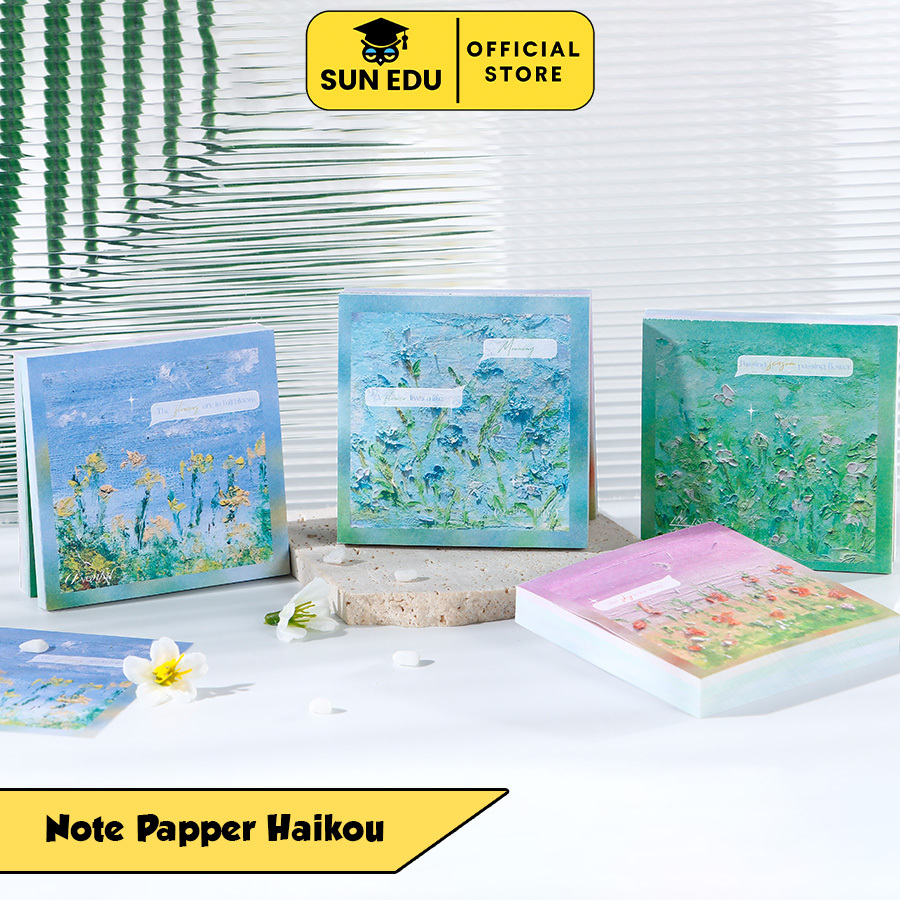 Sticky Note Cute Flower Note Paper Theme/ Aesthetic Memo Paper Sticker ...