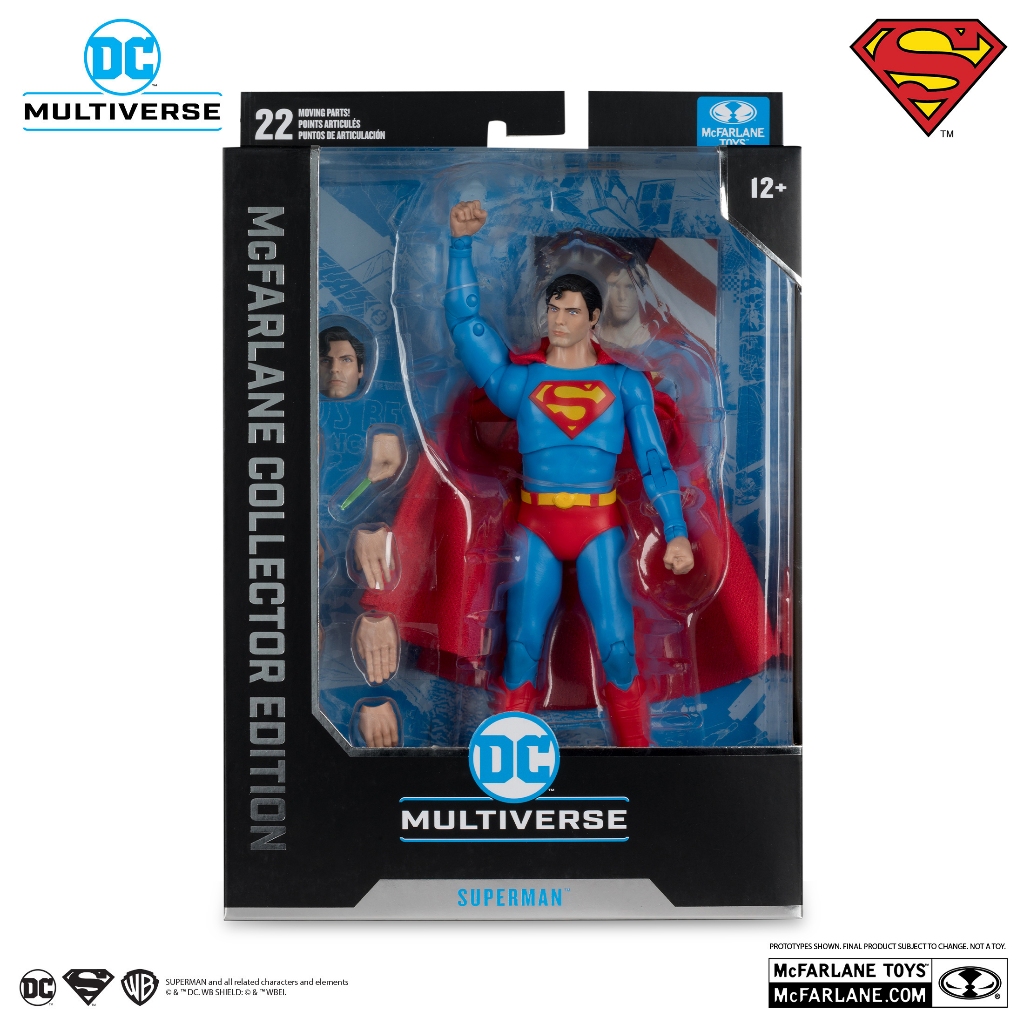 Mcfarlane Toys DC Multiverse Collector Edition Superman The Movie 1978 ...
