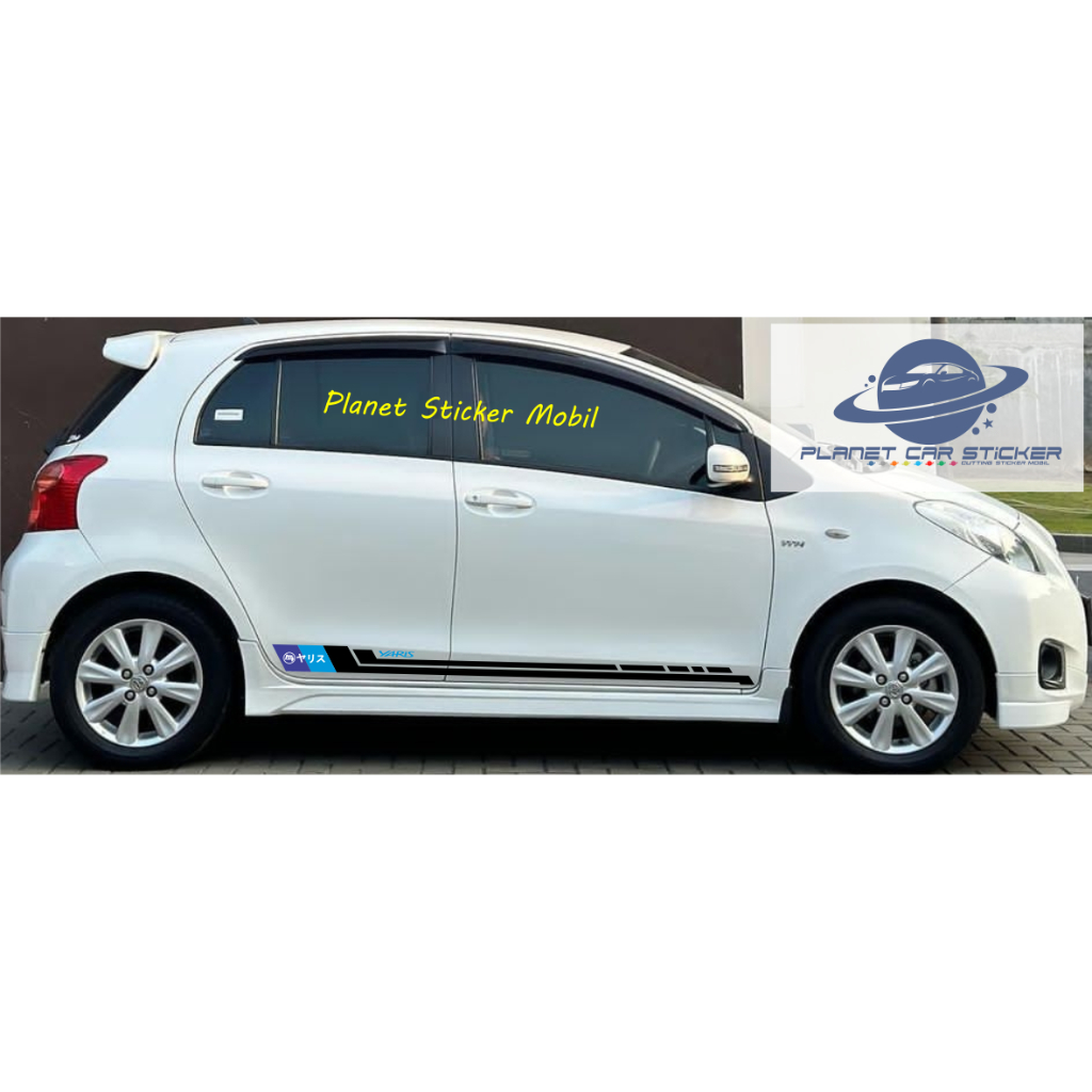 New sticker yaris sticker yaris bakpao sticker list stripe toyota yaris ...