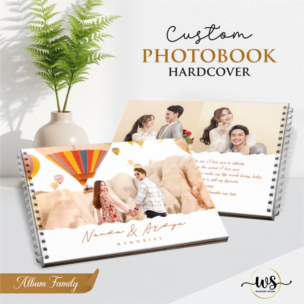 Photobook PHOTO ALBUM CUSTOM HARDCOVER PREMIUM - PHOTOBOOK HARDCOVER ...