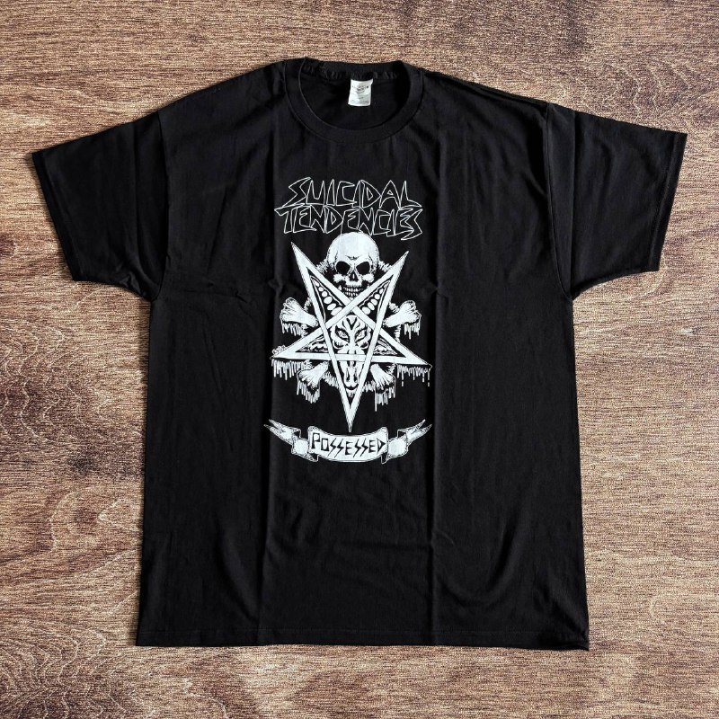 Tendencies OFFICIAL SUICIDAL BAND T-SHIRT - POSSESSED ORIGINAL ...