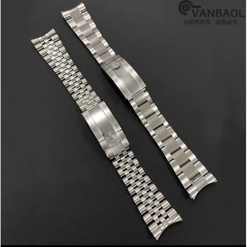 Metal Glide lock 904L Jubile/Oster 20mm watch Strap | Shopee Malaysia