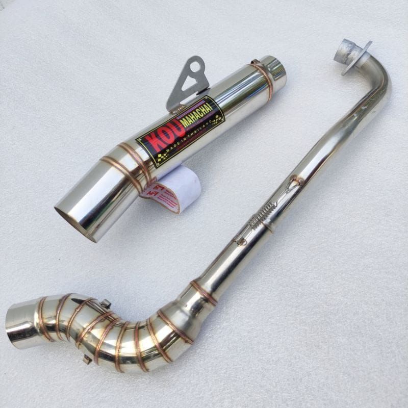 Open pipe KOU MAHACHAI for wave 100 wave 125 xrm 100 xrm 115 xrm 125 ...