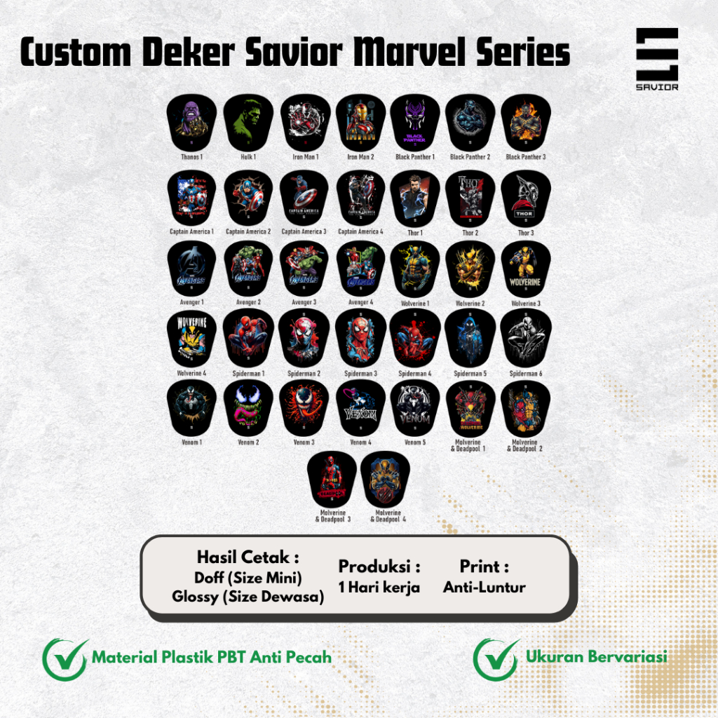 Savior Deker Marvel Series| Mini Decker | Children's Decker | Adult ...