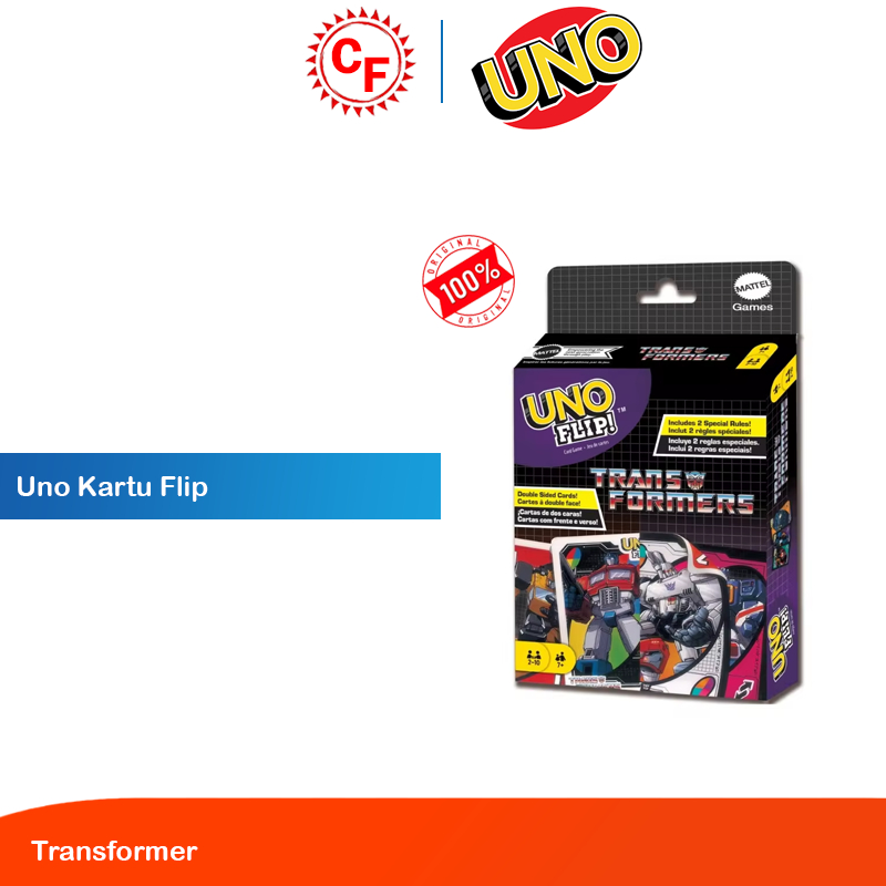 Uno Original Transformer Flip Card | Shopee Malaysia