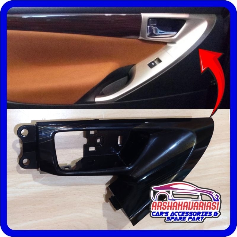 Toyota Innova Reborn 2016 UP Middle Door Trim Door Panel Black Wood ...