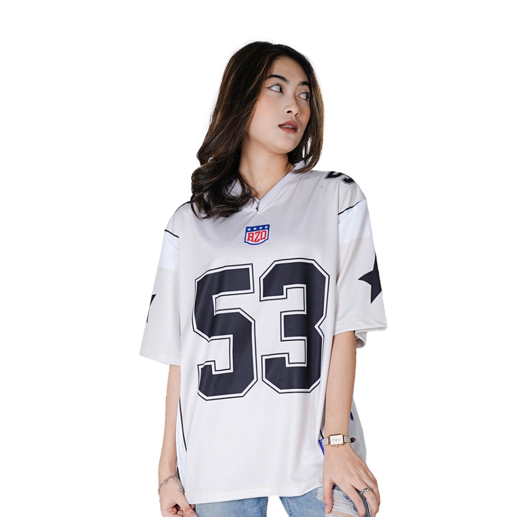 RZQ / 53 / Number Series / Jersey / Streetwear / Oversize / Music ...