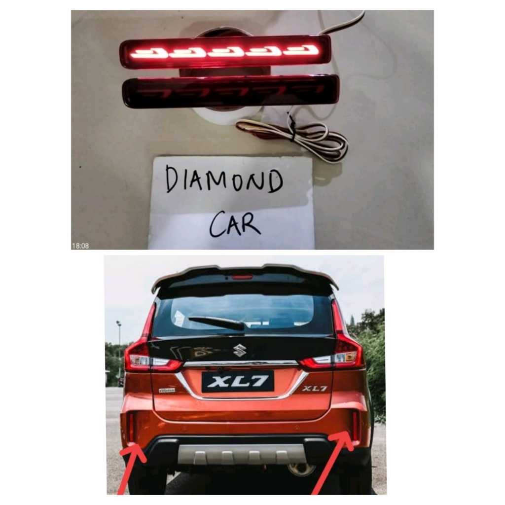 Suzuki XL7 2019-2024 Rear Bumper LED Reflector Light Model E | Shopee ...