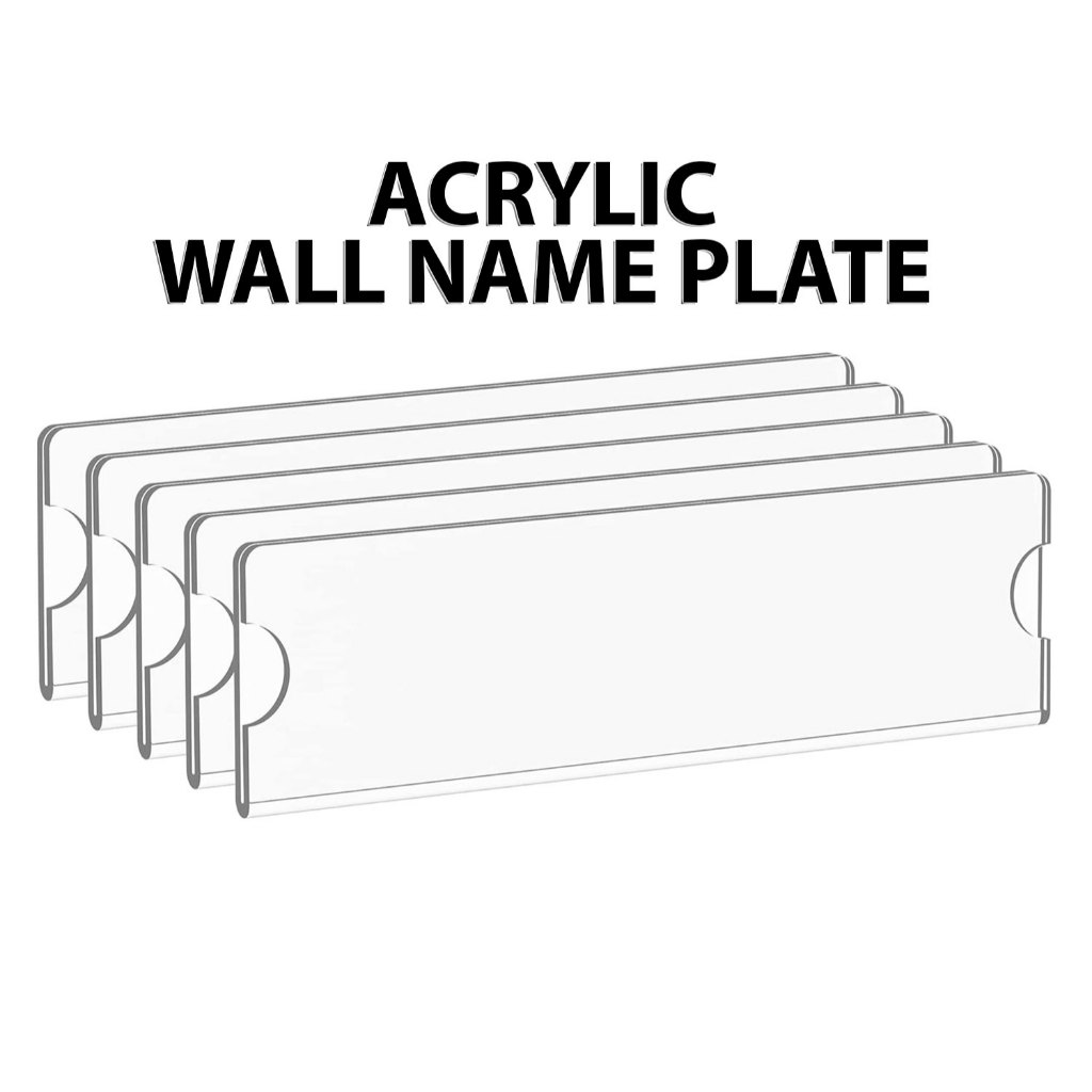 Acrylic Name Plate Door Acrylic Name Plate Stick Door Holder Name Plate ...