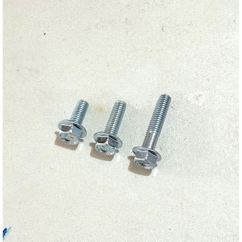 MESIN Flangebolt 6x30 key 10 engine block bolts skru bolt and nut ...