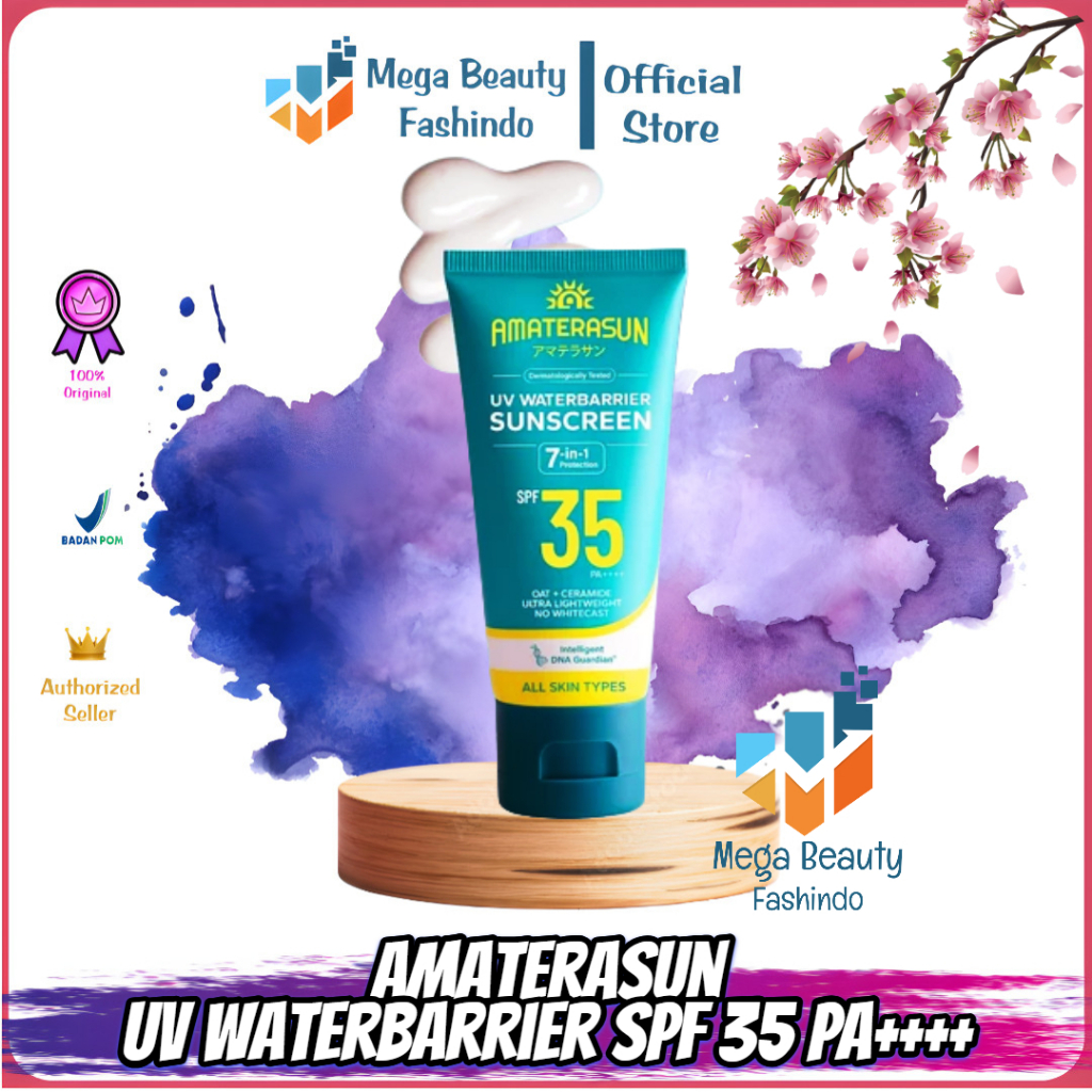 Amaterasun UV WaterBarrier SPF 35 PA++++ | Real SPF CERTIFIED | Halal CERTFIED & WUDHU FRIENDLY ...