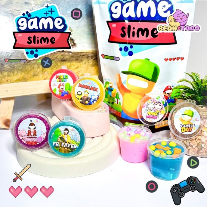 Slime GAME BY SLIME BINTARO || Slime PACKAGE || Tofu SLIME || Jiggly SLIME || Cute SLIME ...
