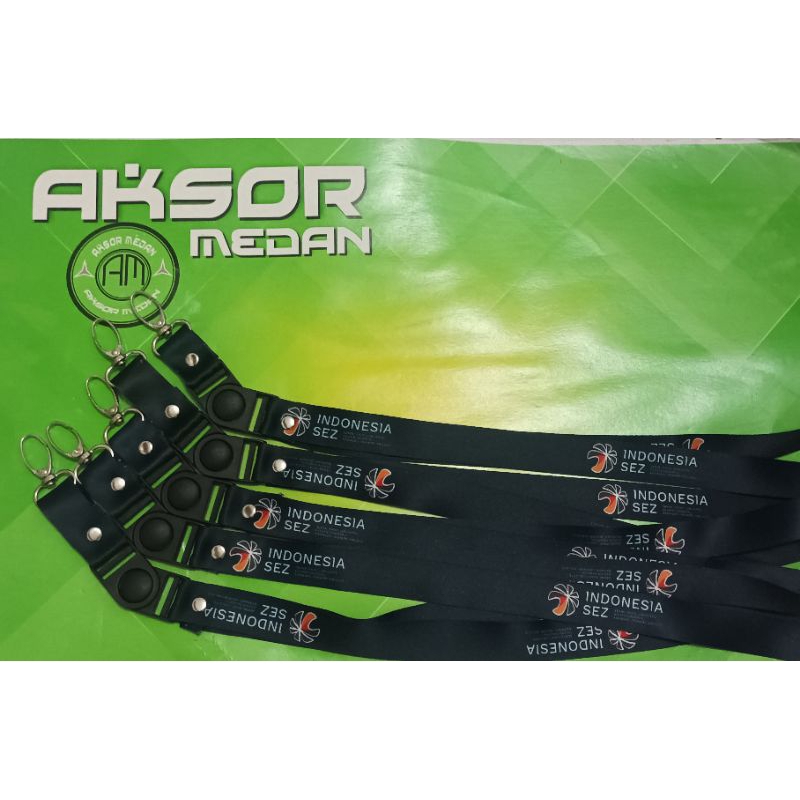 Print custom lanyards / custom id card straps, a full set of 2 sided ...