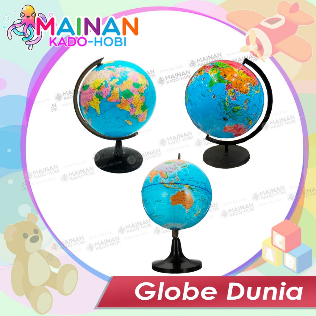 Educational TOYS FOR SCHOOL CHILDREN BLOWING BALLOONS GLOBE COUNTRY ...