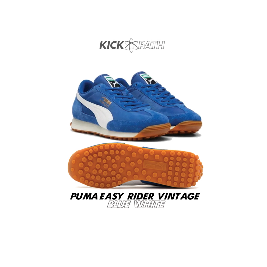 Puma easy rider blue white | Shopee Malaysia