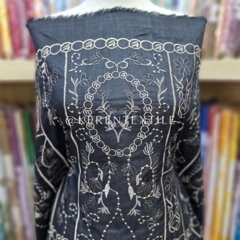 KATUN ! Ferrari Paper Silk 1 (Paper Silk Embroidered Cotton) | Shopee ...