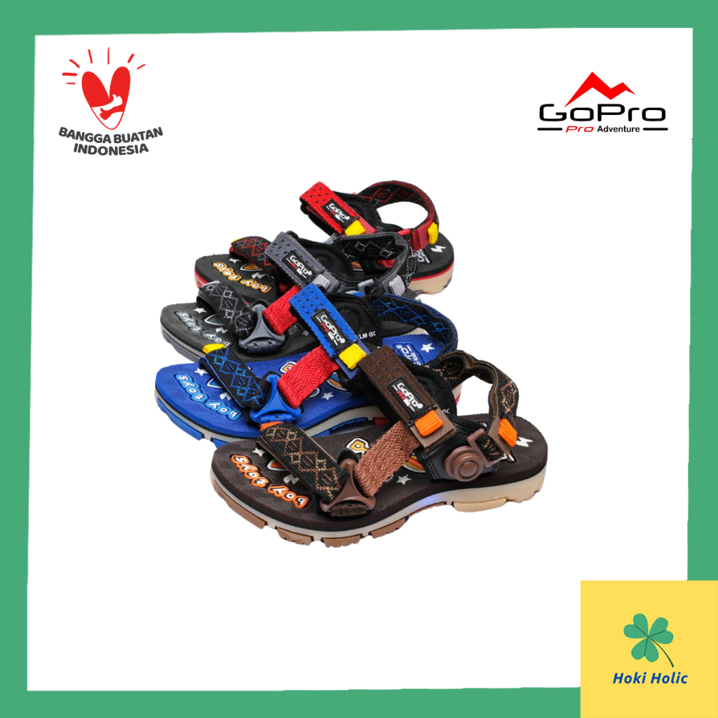 Original GoPro Cartoon Children's Mountain Slide Sandals - Master LM ...