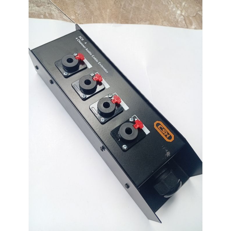 Canon junction audio box snake socket cable contains 4 complete with ...