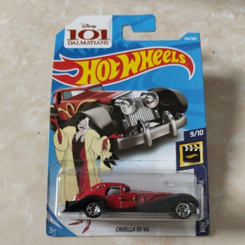 Hotwheels Cruella De Vil 101 Dalmatians | Shopee Malaysia