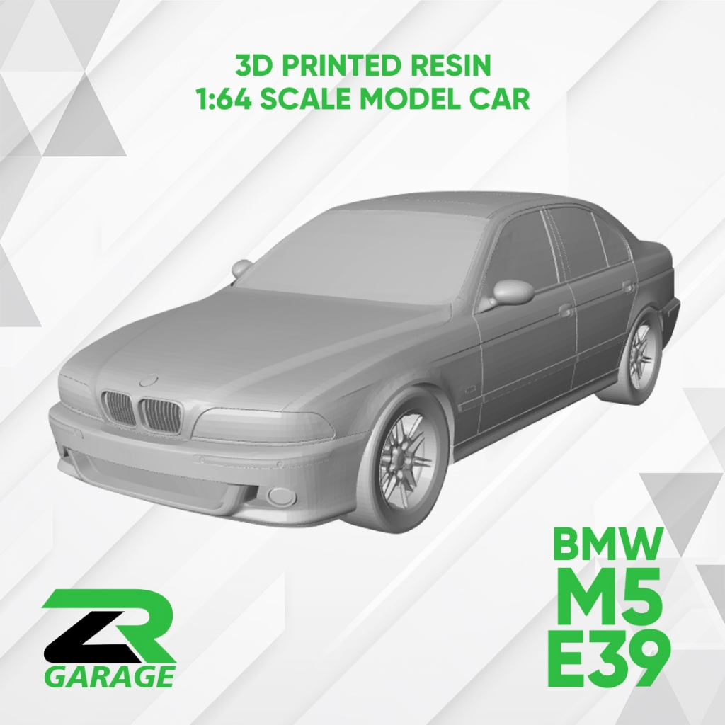 Car Kit 1/64 scale BMW M5 E39 / Hotwheel BMW M5 E39 / Resin Car Kit ...