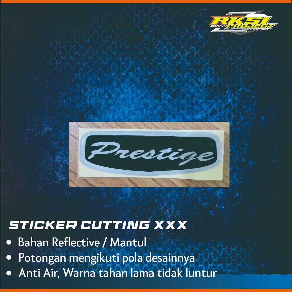 Prestige Emblem Sticker (1 set right and left) | Shopee Malaysia