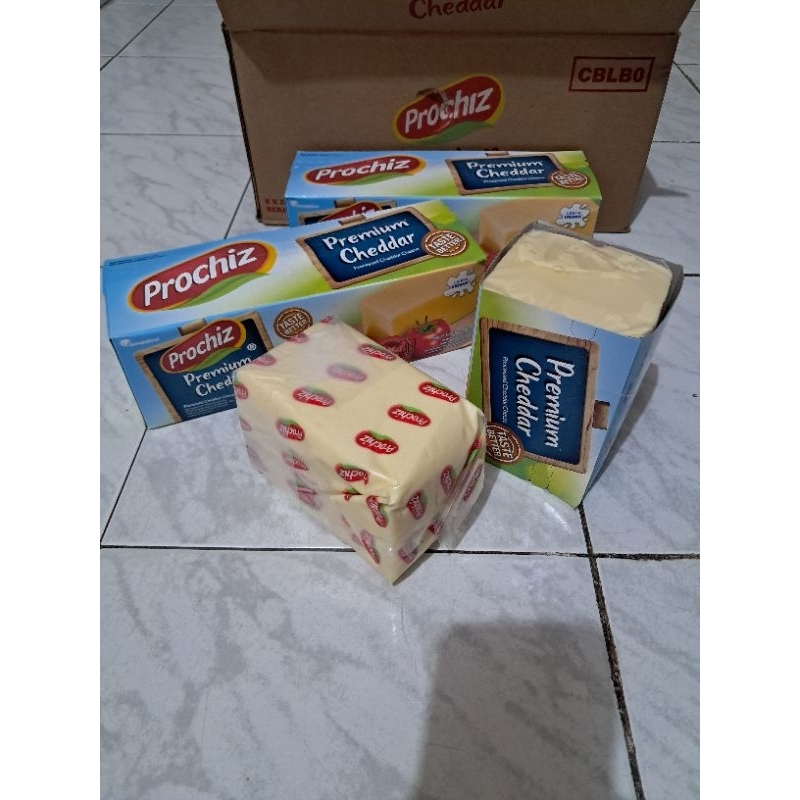 Prochiz premium cheddar cheese repack 1kg | Shopee Malaysia