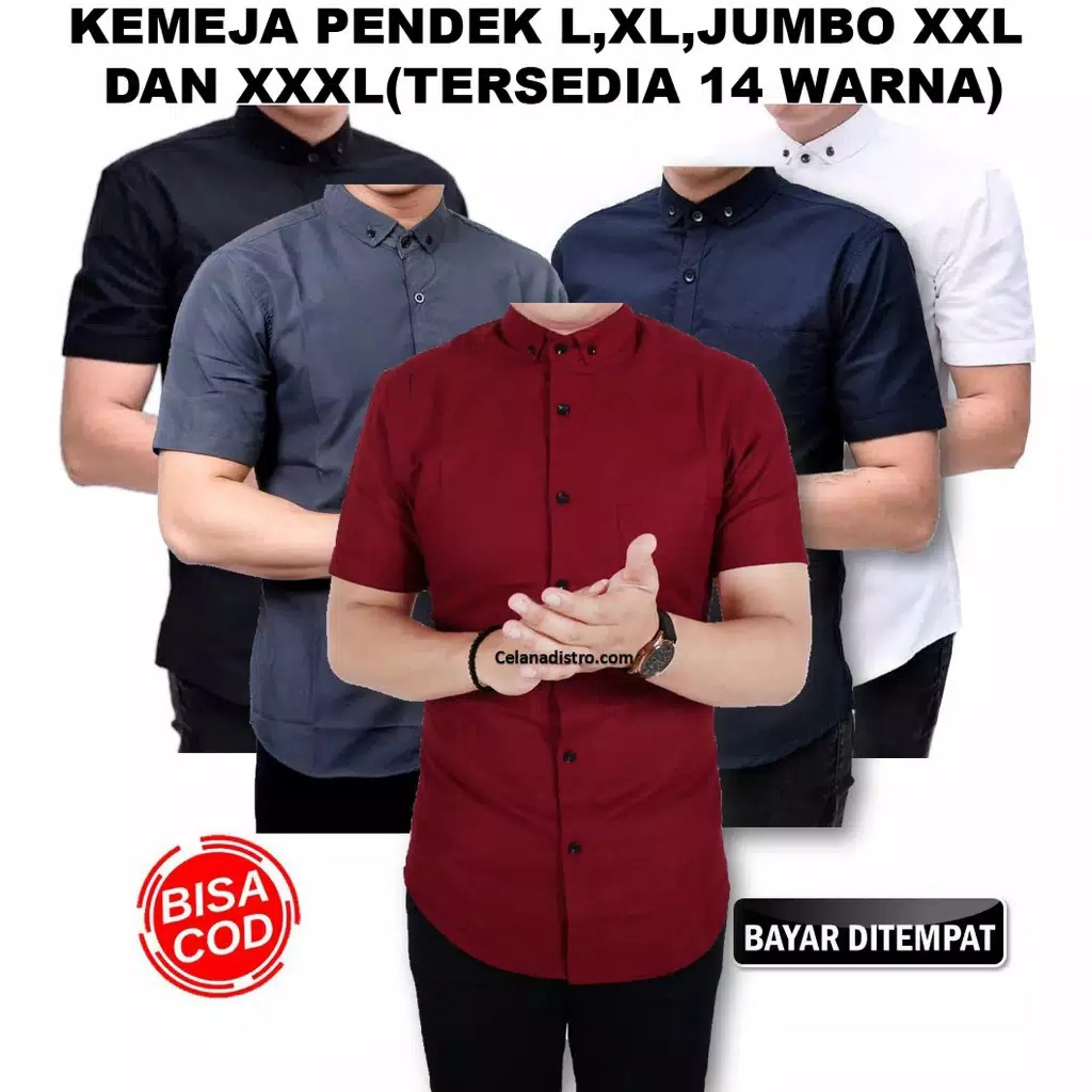 HITAM PUTIH KEMEJA Boyi MEN'S SHIRT TOP MAN SHORT SLEEVES CASUAL FORMAL ...